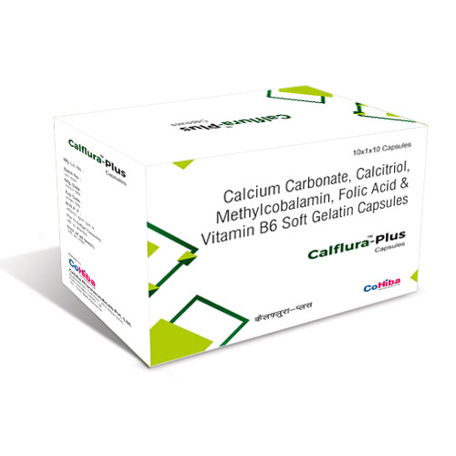Calcium Carbonate 500mg, Folic Acid 1.5mg, Vitamin B6 3.0mg ...
